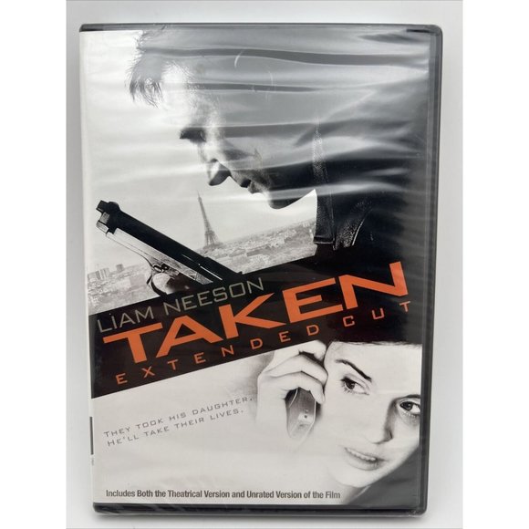 Media | New Taken Extended Cut Dvd Action Crime Thriller Liam Neeson ...